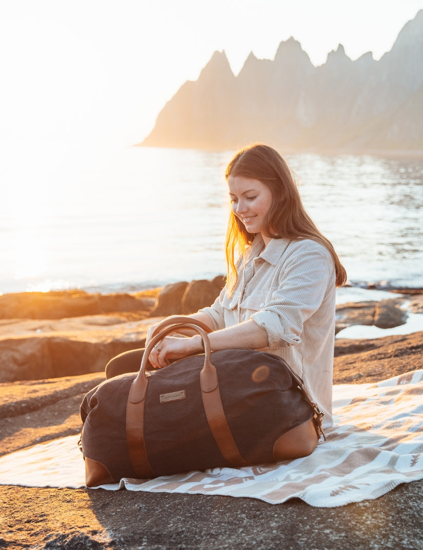 Premium Damen Weekender, handgefertigte Klassiker für Frauen