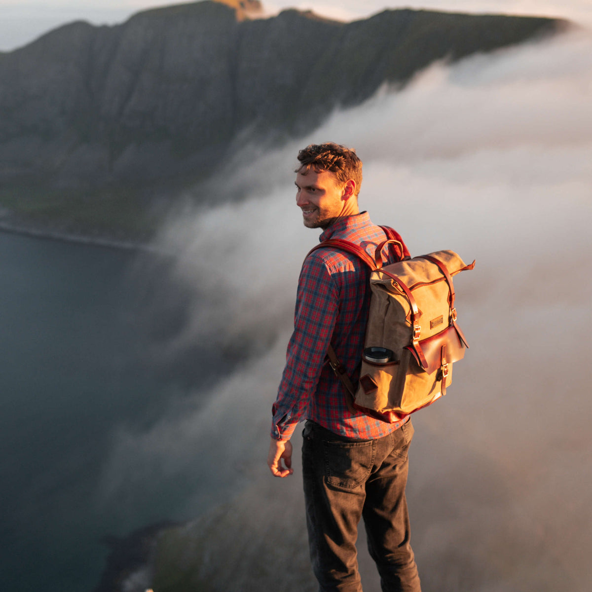 Der Damen Rucksack von DRAKENSBERG, zeitlos schön und nachhaltig