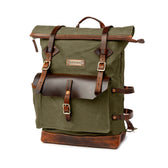 Rolltop Vintage Rucksack »Adam« wasserabweisend | DRAKENSBERG
