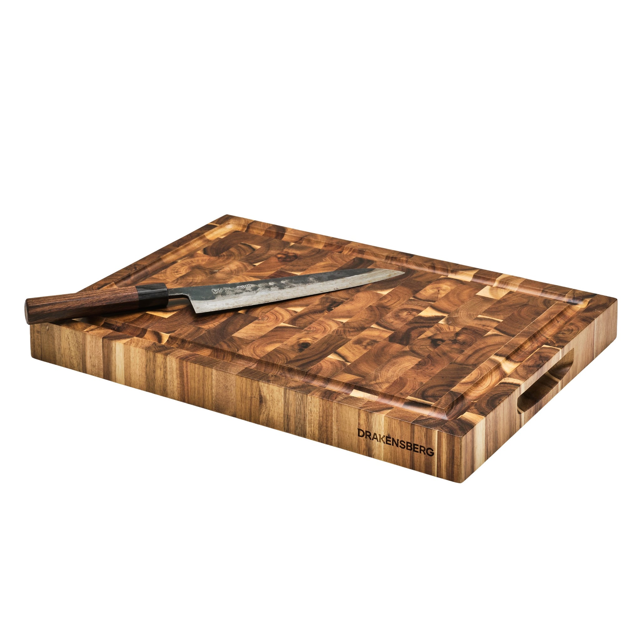 Large cutting board & chopping board, solid end grain wood